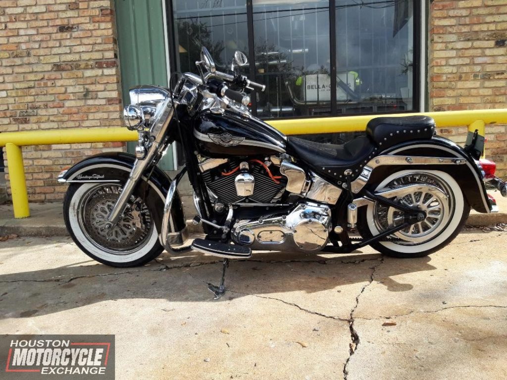 2003 Harley Davidson Heritage Softail Deluxe Used Cruiser Streetbike ...